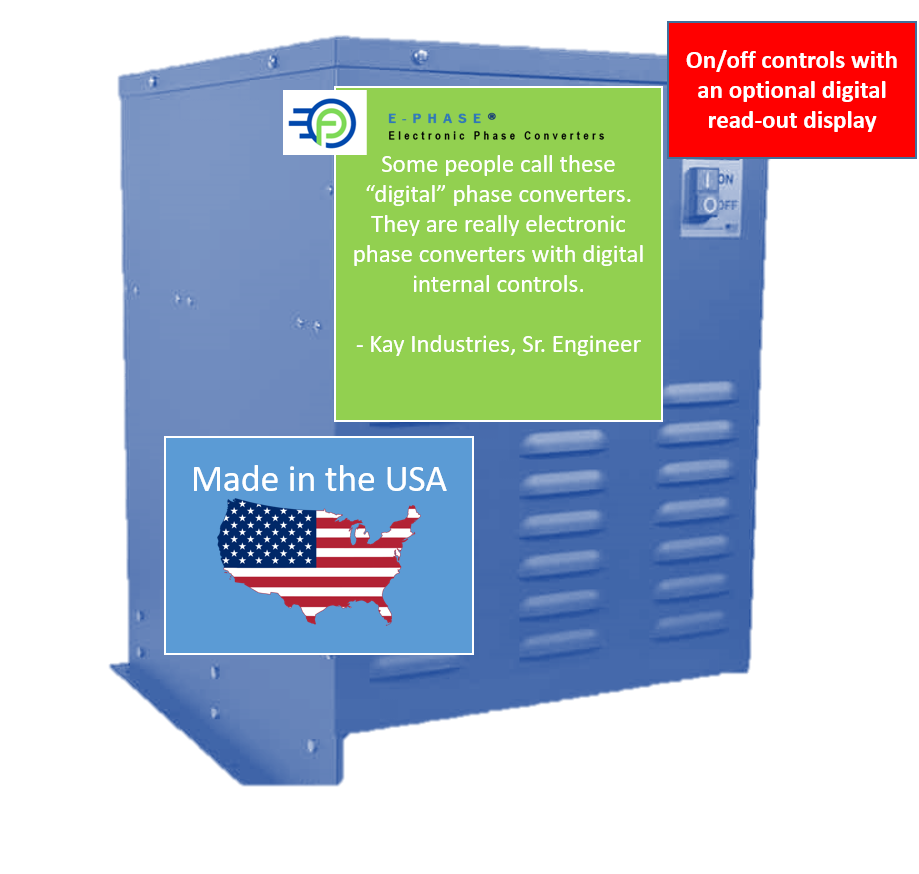 E-Phase® Masterphase™ - Electronic Rotary Phase Converter